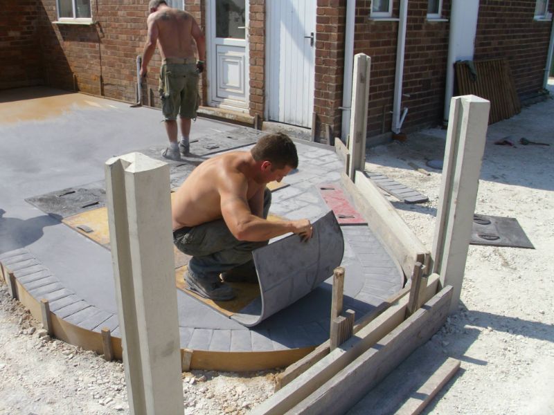 Textured Driveways Nottingham | Patterned Imprinted Concrete Paving